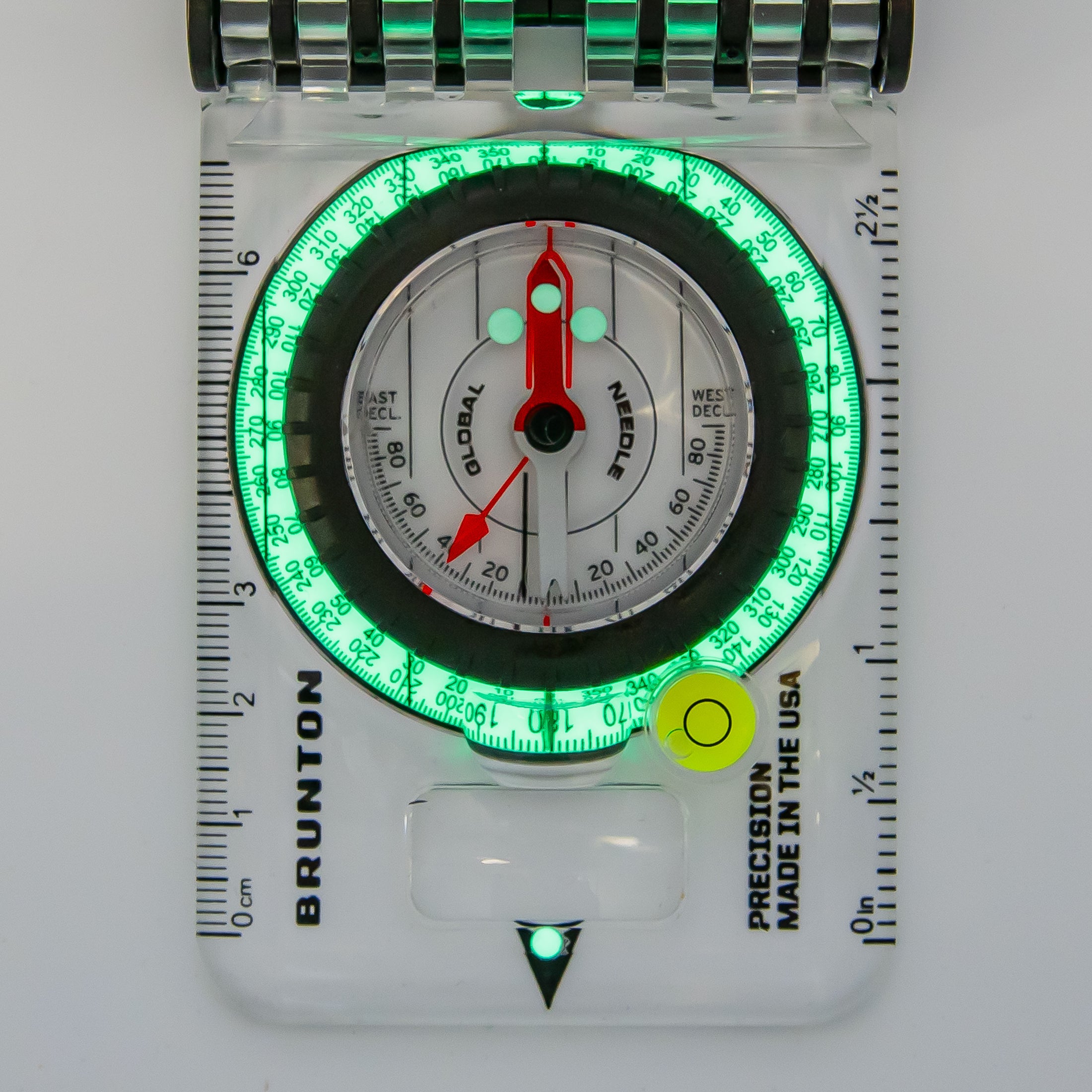Truarc 15 Luminous Compass | Low Light Navigation | Brunton | Made USA