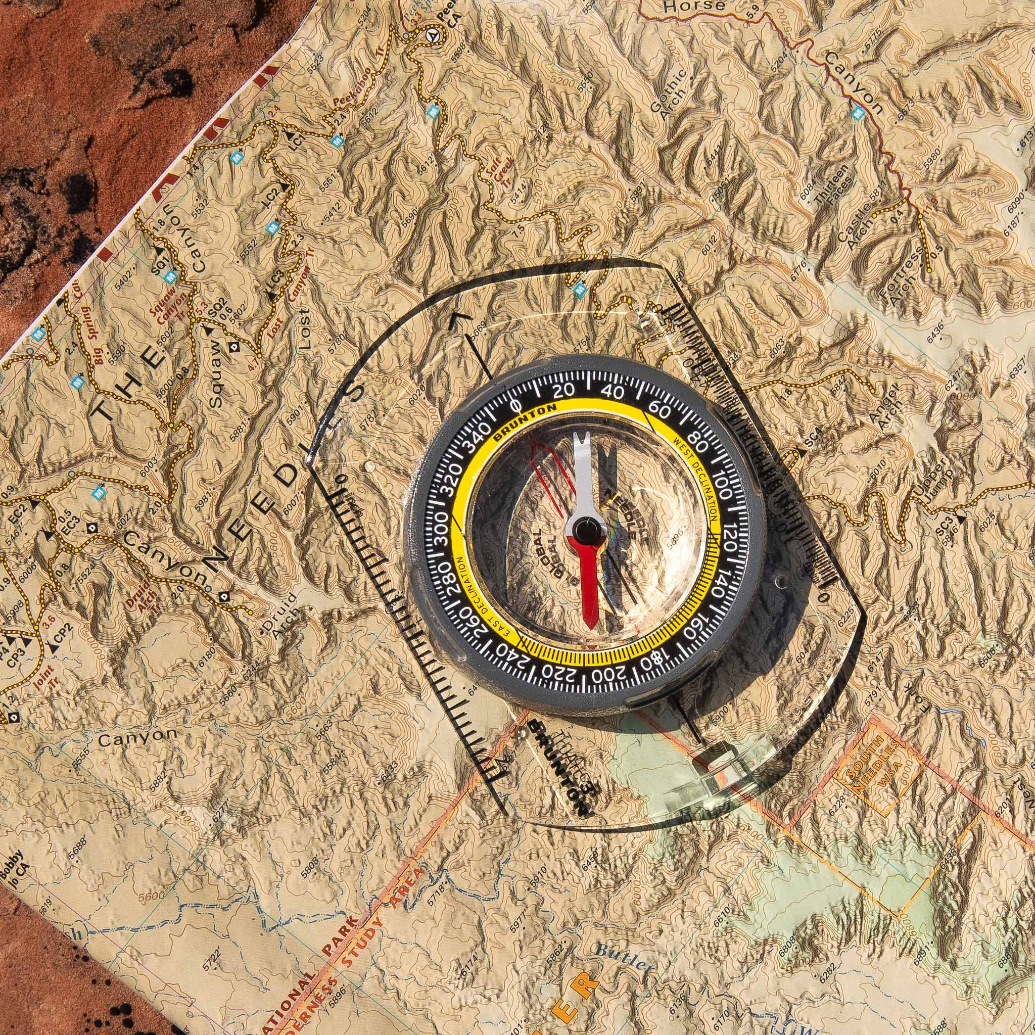 TruArc3 Compass | Baseplate Compasses | Brunton | Made in USA