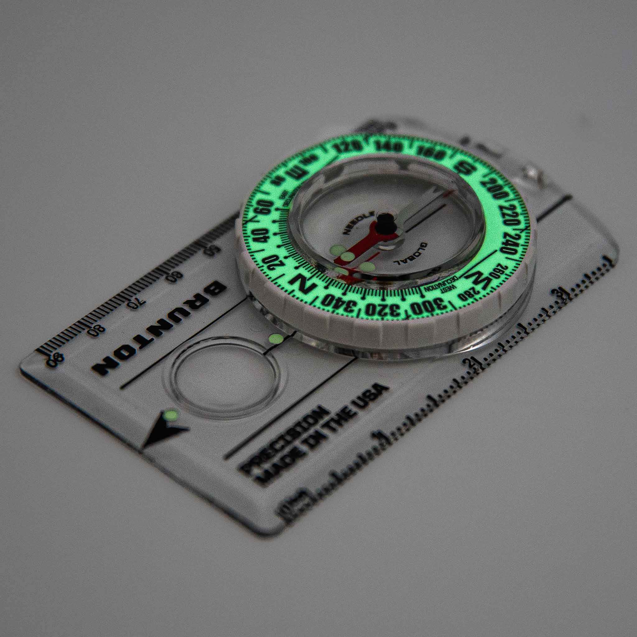 Scout Glow Compass | Low Light Navigation | Brunton | Made in USA